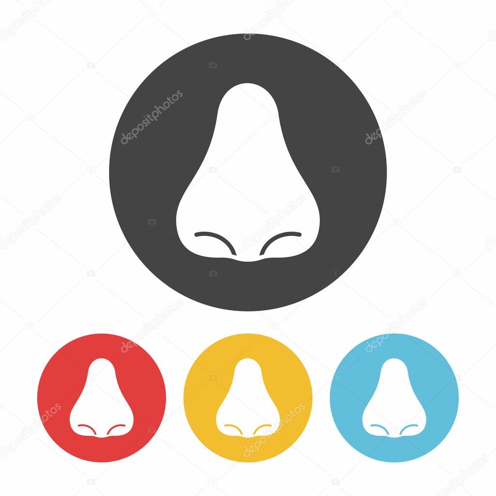 Nariz icono vector ilustración Vector de stock #101429626 de ©vectorchef
