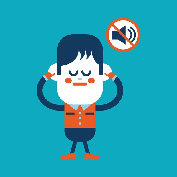 No ruido imágenes de stock de arte vectorial | Depositphotos