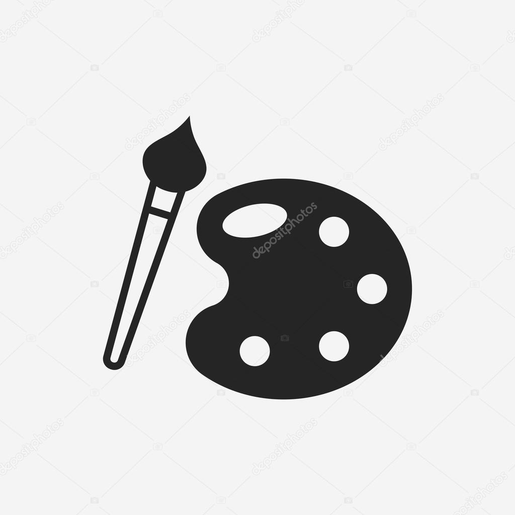 Paleta icono Vector de stock #72302913 de ©vectorchef