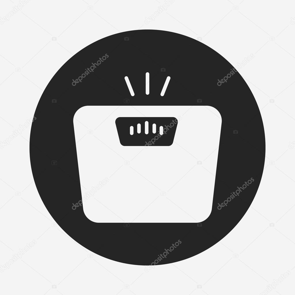 Weighing machine icon Stock Vector by ©vectorchef 73767437