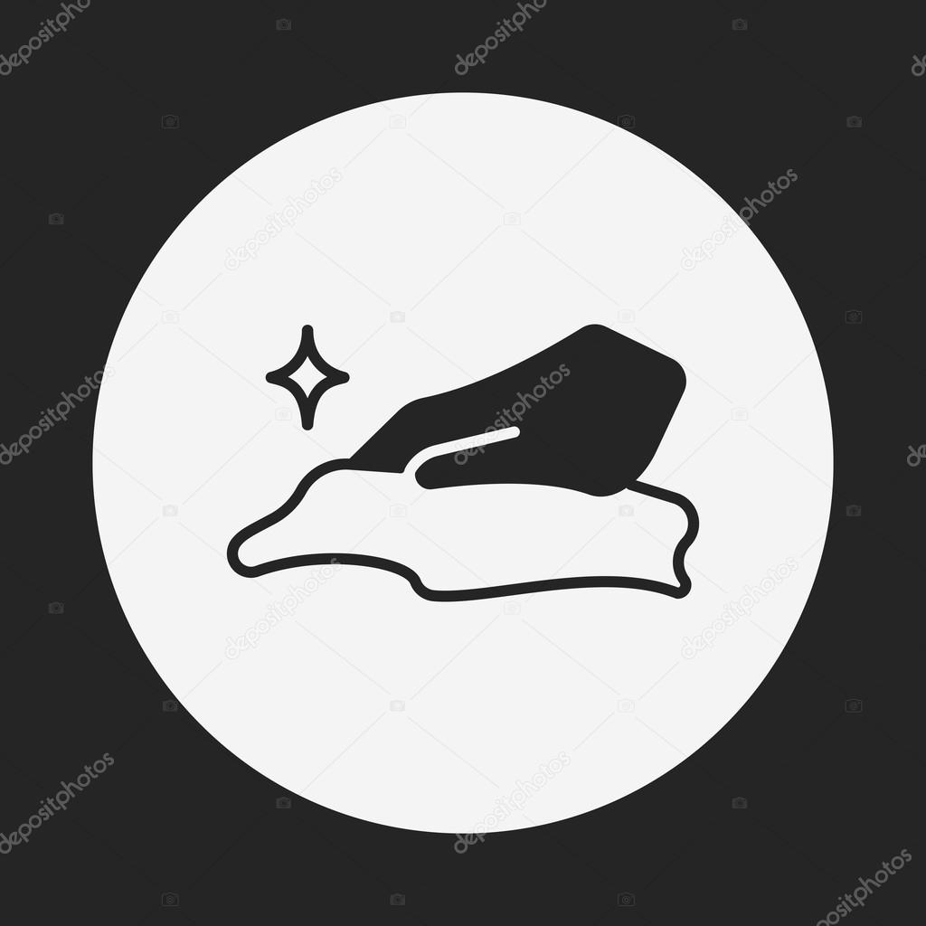 Icono de trapo Vector de stock #75170133 de ©vectorchef