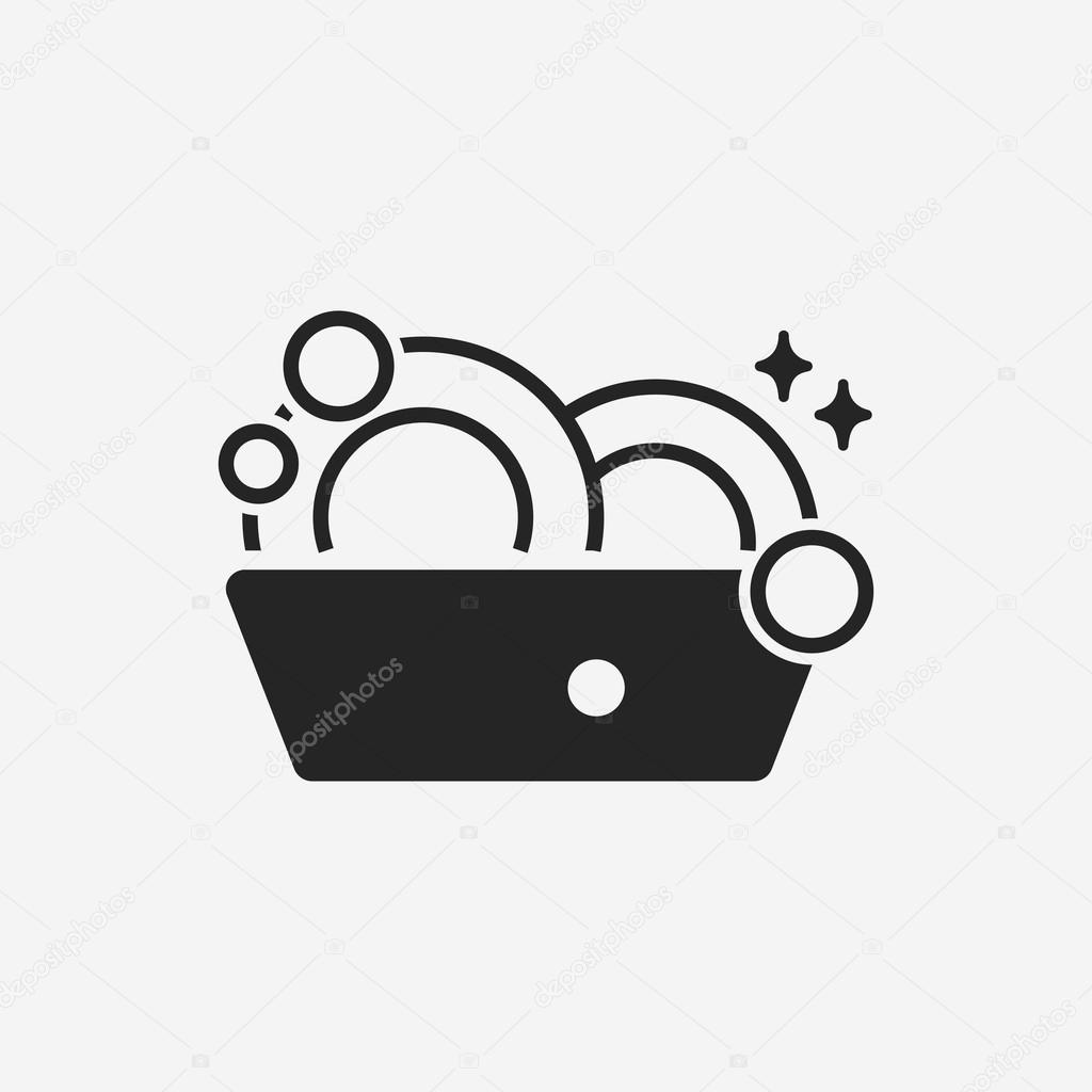 Washing Dishes Icon