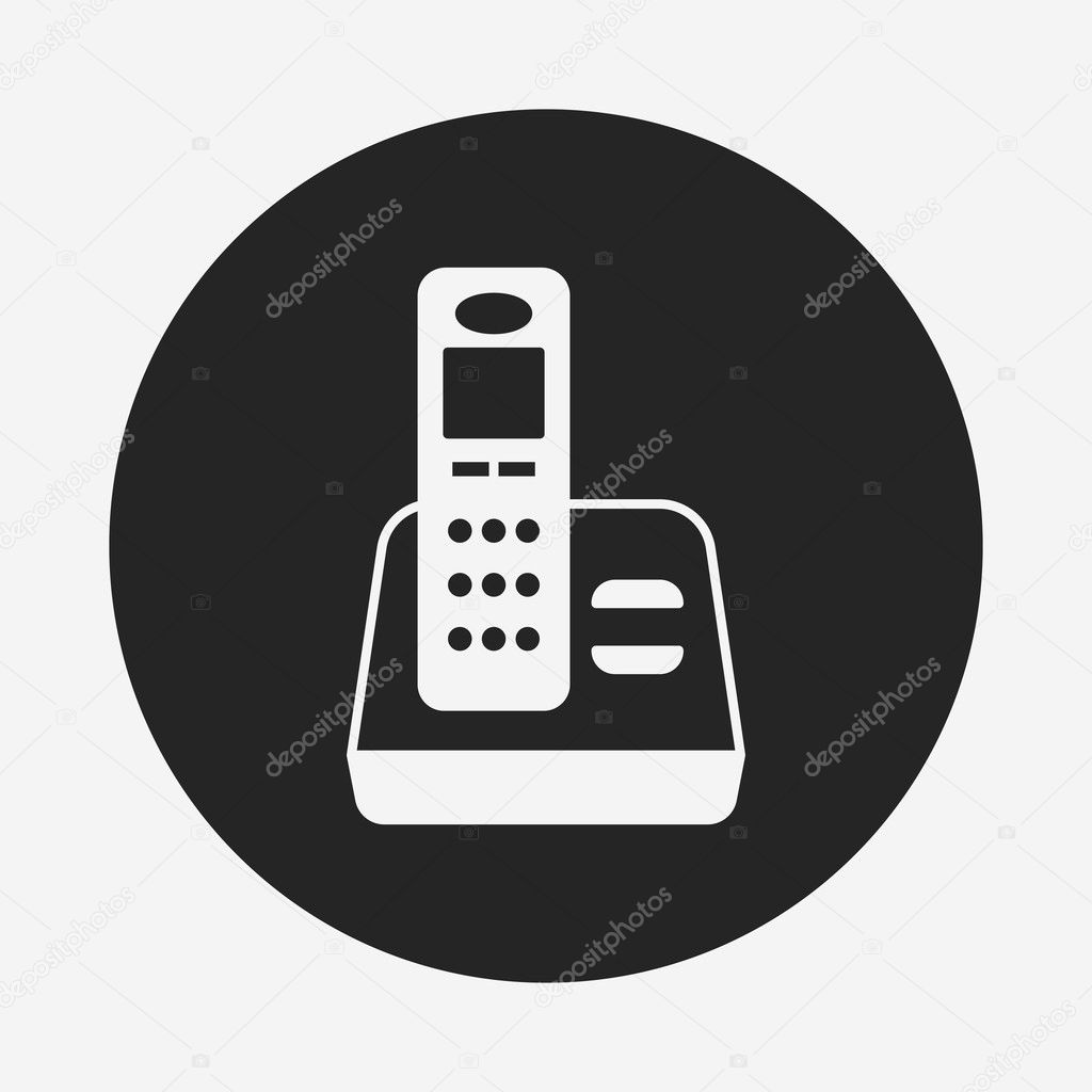 Icono de teléfono Vector de stock #75706891 de ©vectorchef