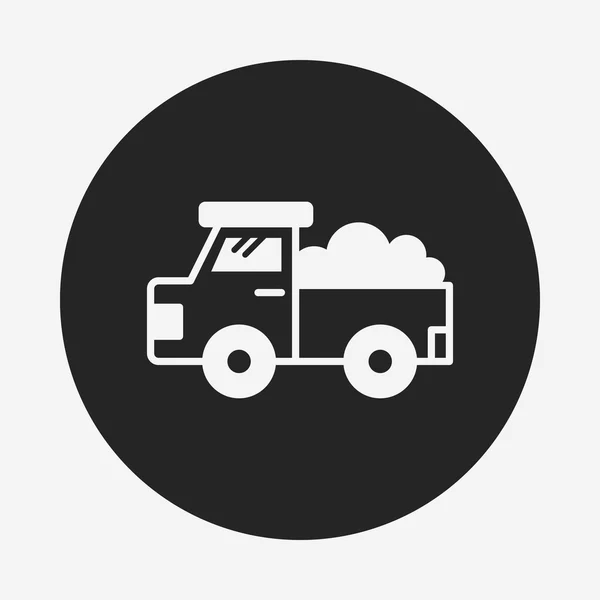 Leverans lastbil ikon illustration images vectorielles, Leverans ...