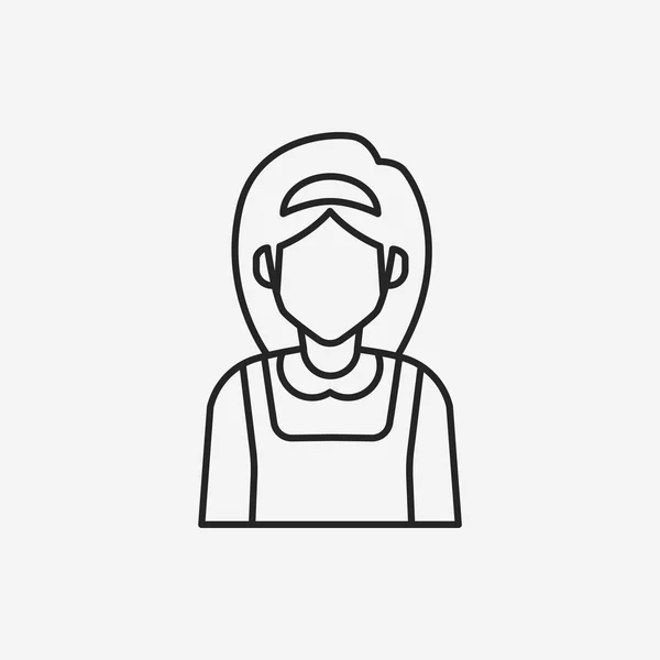 Maid icon Stock Vector Image by ©vectorchef #76674991