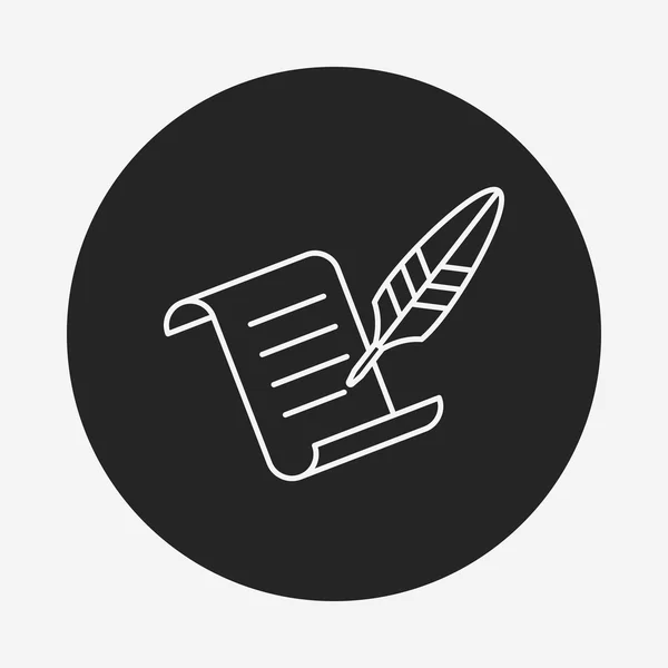 Poetry icon — Stock Vector © vectorchef #76683377