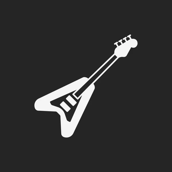 Rock guitar logo Vector Art Stock Images | Depositphotos