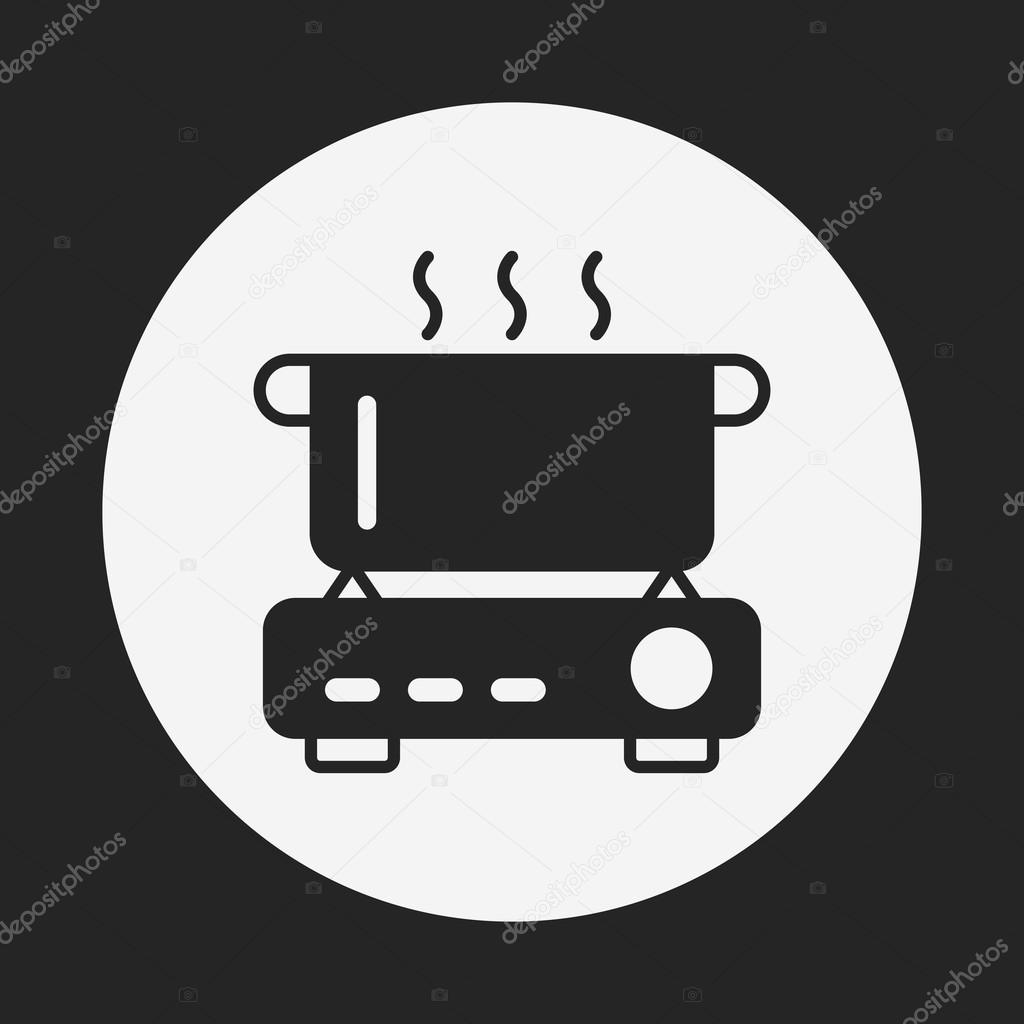 Camp pot icon Stock Vector by ©vectorchef 77023275