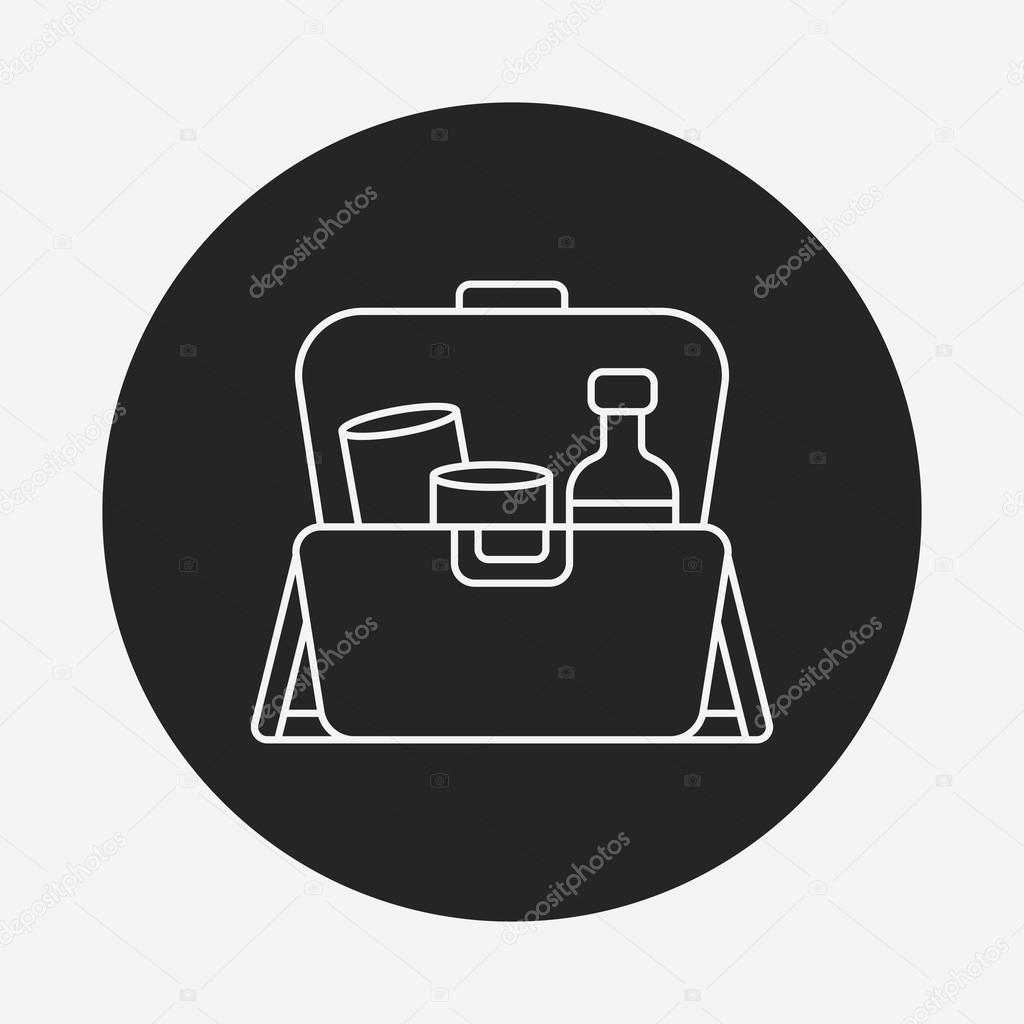 First aid kit line icon Stock Vector by ©vectorchef 77024705