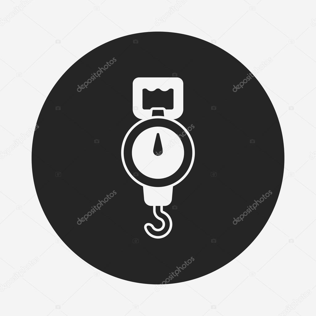Weighing machine icon Stock Vector by ©vectorchef 77412646