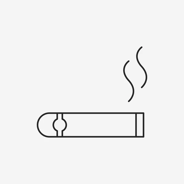 Smoke line icon Vector Art Stock Images | Depositphotos
