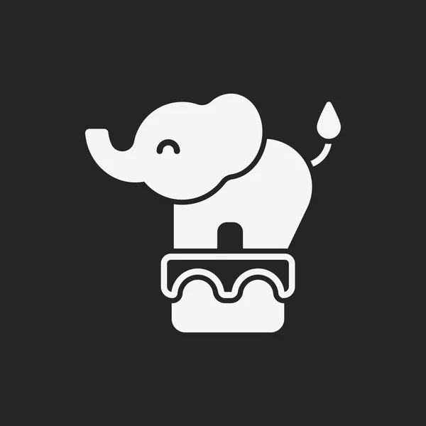 Toy elephant icon Stock Vector by ©vectorchef 74747243