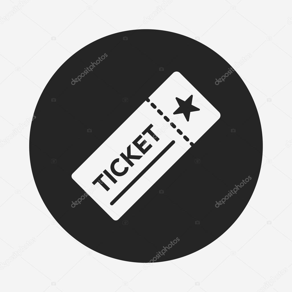 Ticket icon Stock Vector Image by ©vectorchef #79337240