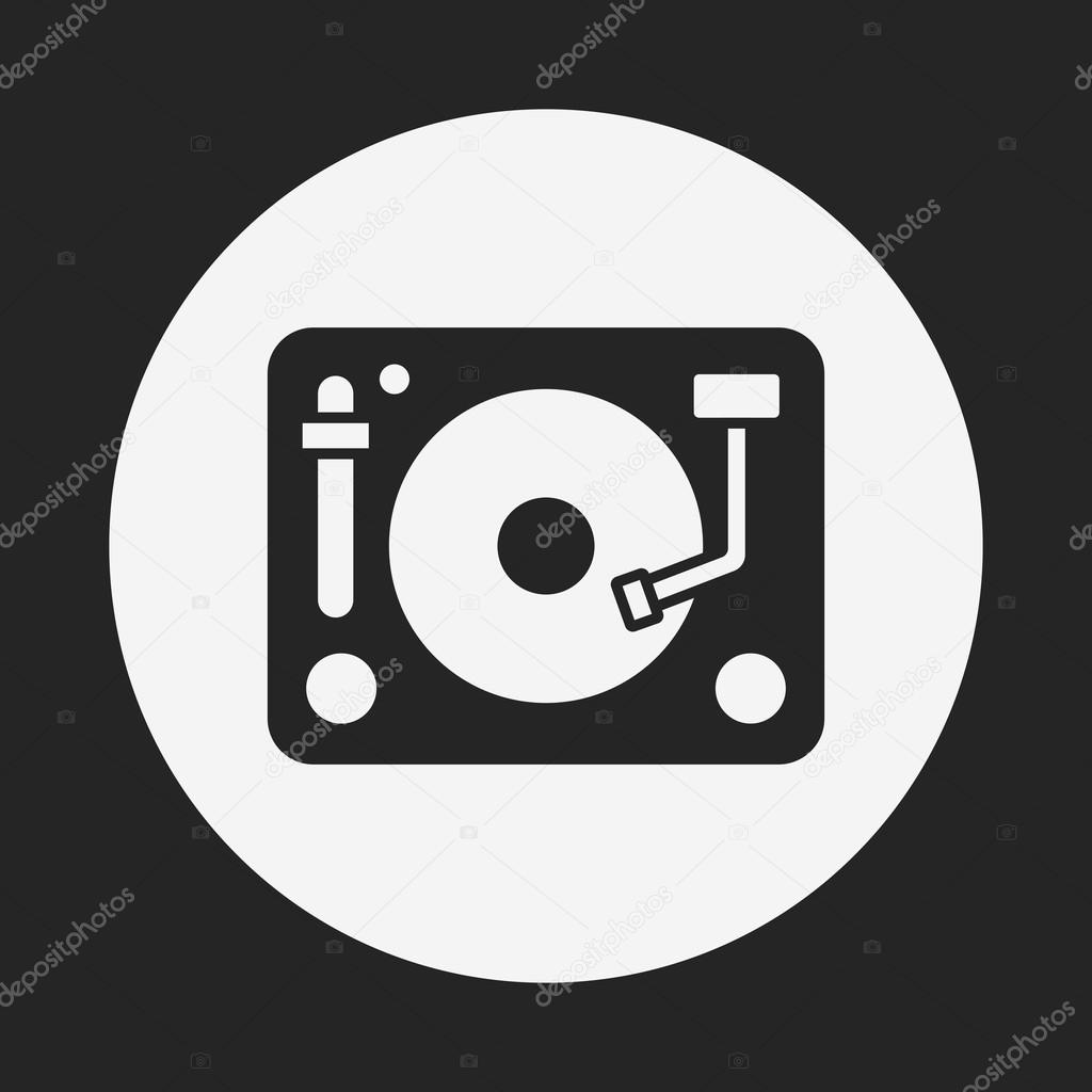 DJ disk icon Stock Vector by ©vectorchef 79339632