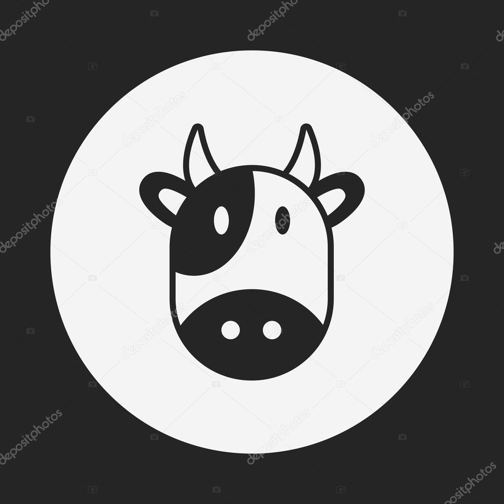 Icône de vache Vecteur par ©vectorchef 79356808