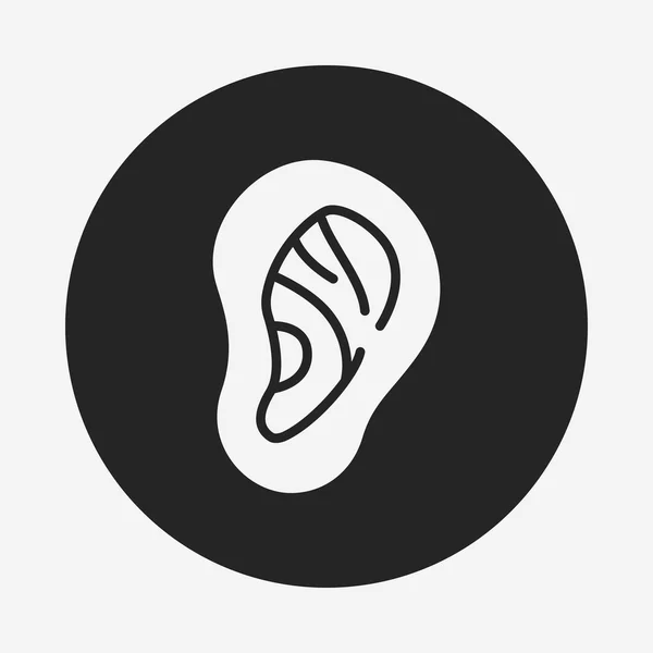 ᐈ Ear icons stock vectors, Royalty Free ear icon icon | download on ...