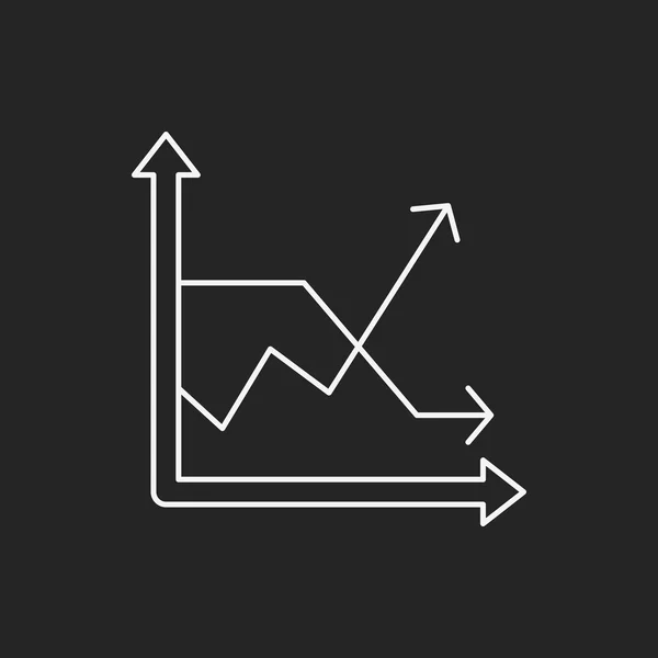 Information chart line icon Stock Vector by ©vectorchef 81303312