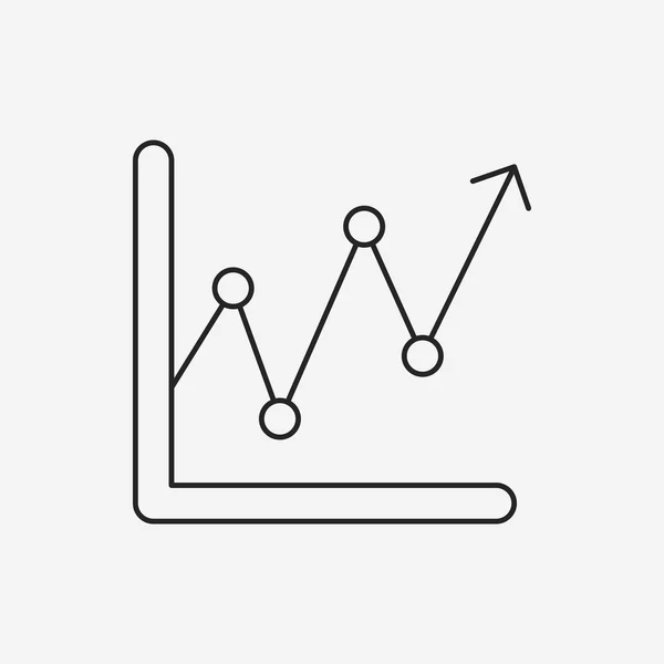 Information chart line icon Stock Vector by ©vectorchef 81303312