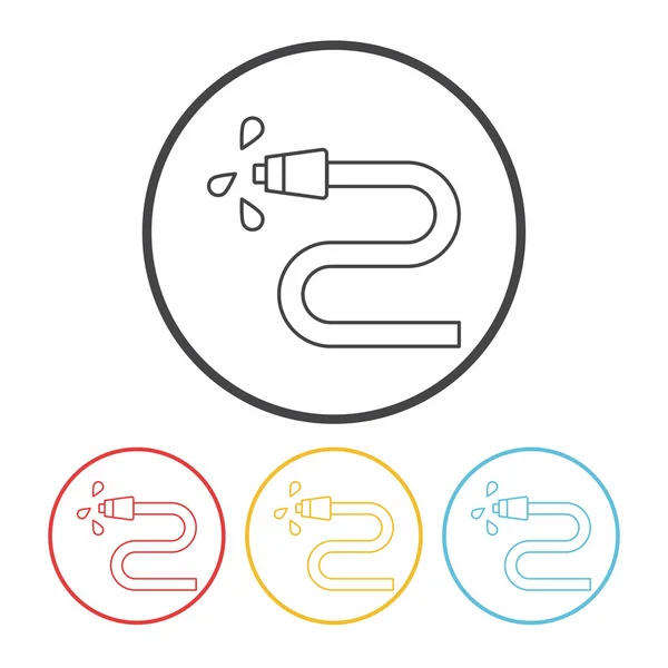 Water pipe line icon — Stock Vector © vectorchef #75171035