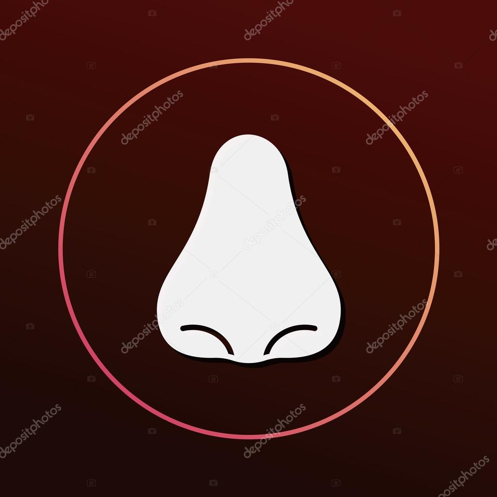 Nose icon vector illustration Stock Vector by ©vectorchef 94815474