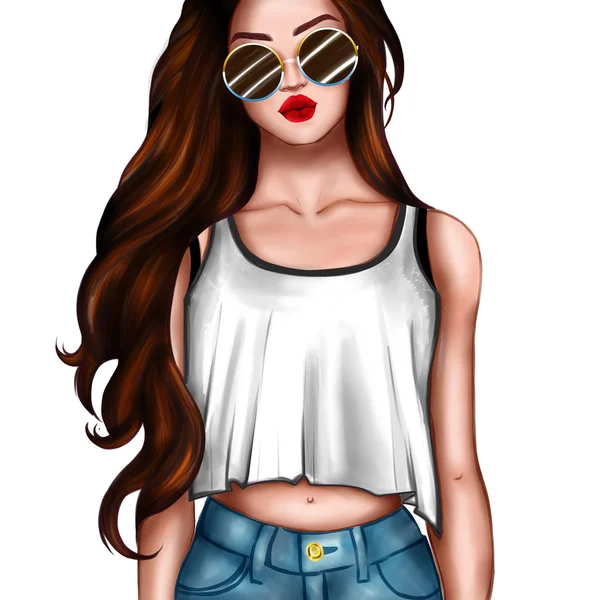 Top model cartoon Stock Photos, Royalty Free Top model cartoon Images ...