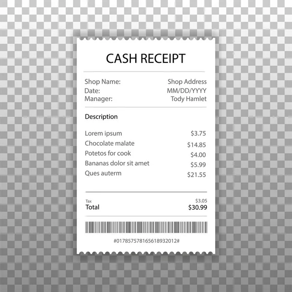 Cash register reciept Stock Photos, Royalty Free Cash register reciept ...