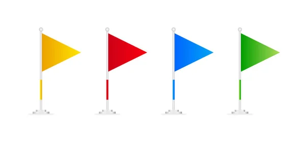 Inicio bandera de acabado y banner para el diseño de concepto. Concepto ...