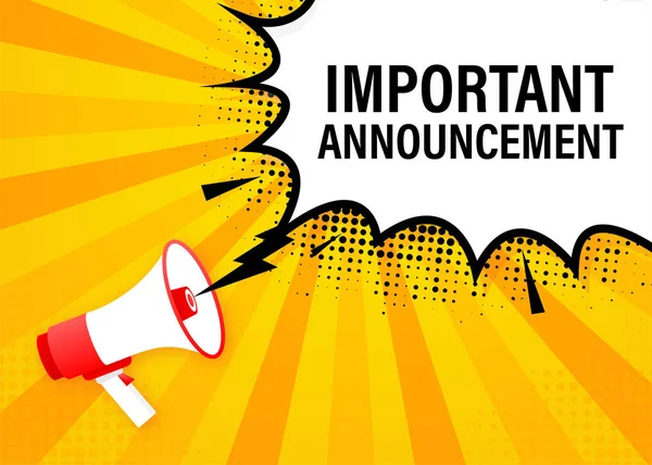 Announcement Clipart