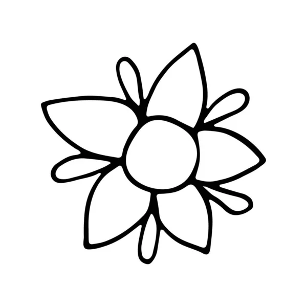 Flower Shape Outline