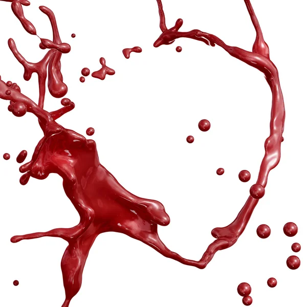 Blood Splashing — Stock Photo © ossyffer #69637651