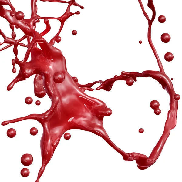 Blood Splashing — Stock Photo © ossyffer #69637651