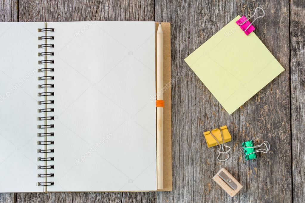 Open Notebook Background