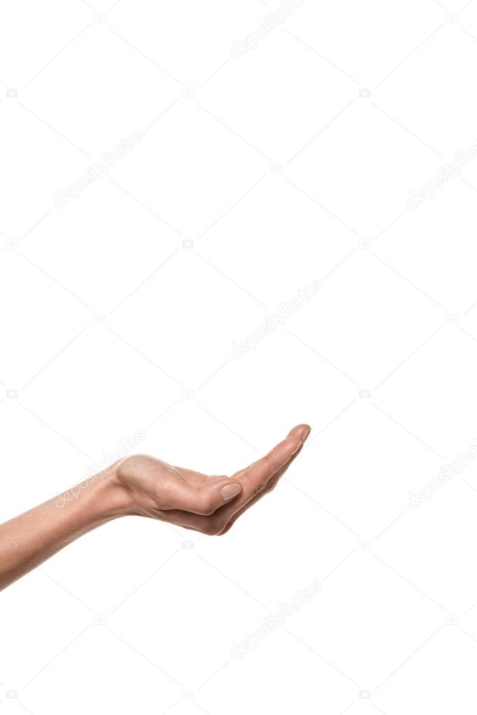 Cupped Hands Side View