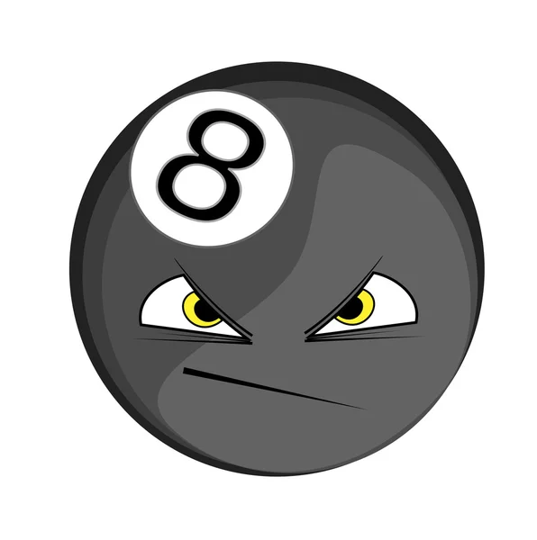 Pool eight ball character Vector Art Stock Images | Depositphotos