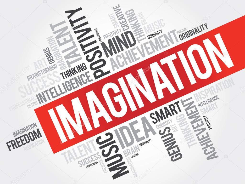 Imagination word cloud Stock Vector Image by ©dizanna #100316452