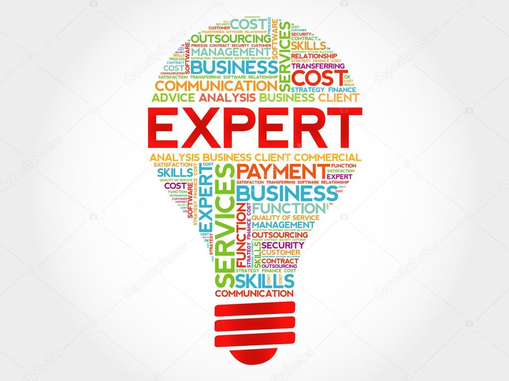 Expert bulb word cloud Stock Vector by ©dizanna 101101866