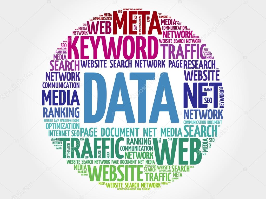DATA word cloud Stock Vector Image by ©dizanna #103600922