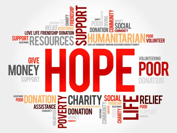 HOPE word cloud collage Stock Vector by ©dizanna 174629436