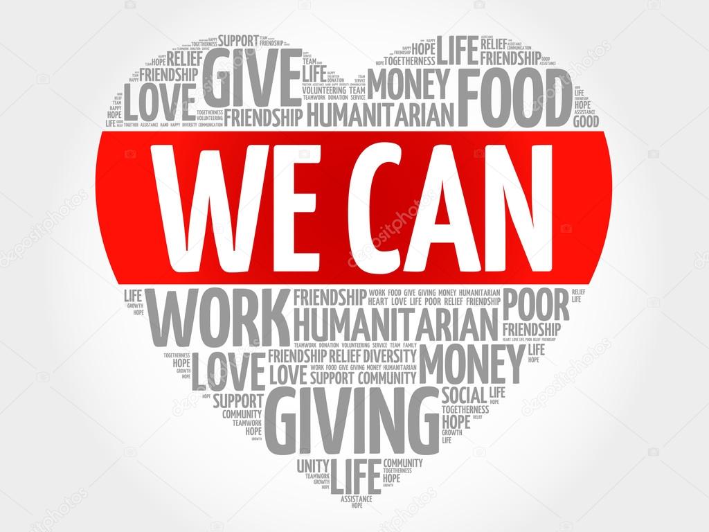 We Can word cloud Stock Vector Image by ©dizanna #103749556