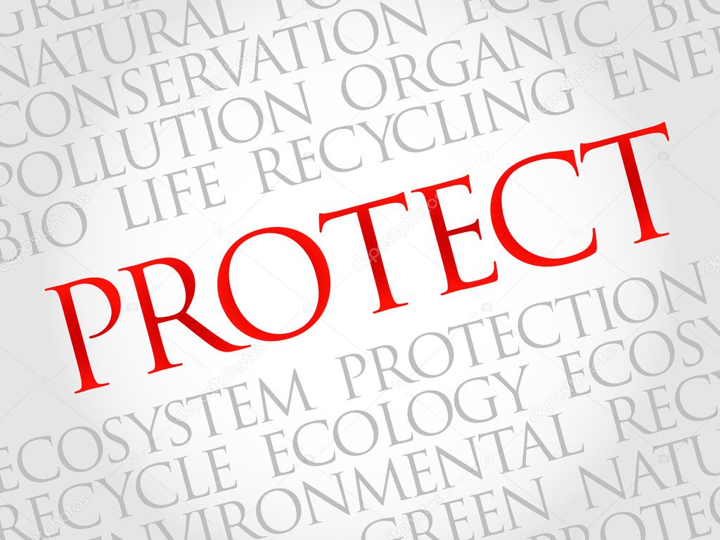 Protect word cloud Stock Vector Image by ©dizanna #104209548
