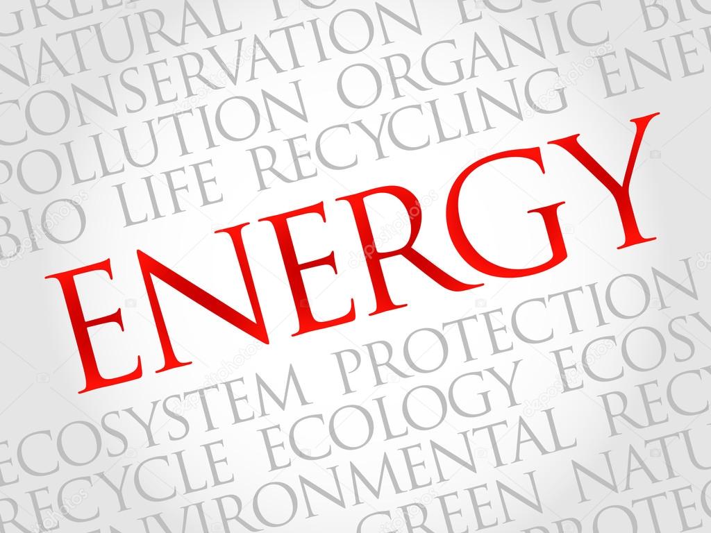 Energy word cloud Stock Vector by ©dizanna 104209614