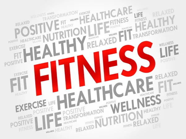 FIT word cloud background Stock Vector by ©dizanna 106950456