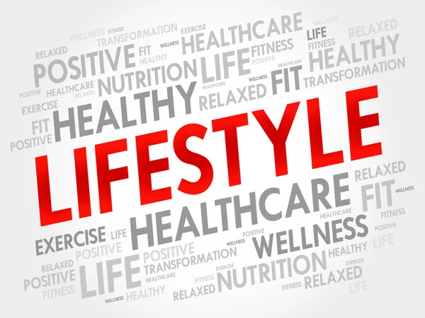Nube de palabras LIFESTYLE — Foto de stock © dizanna #102741182