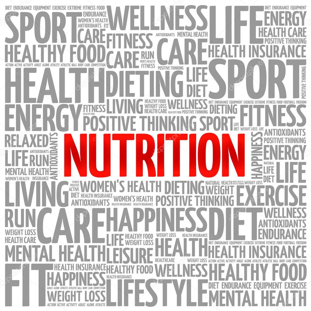 Nutrition word cloud background Stock Vector by ©dizanna 106956870