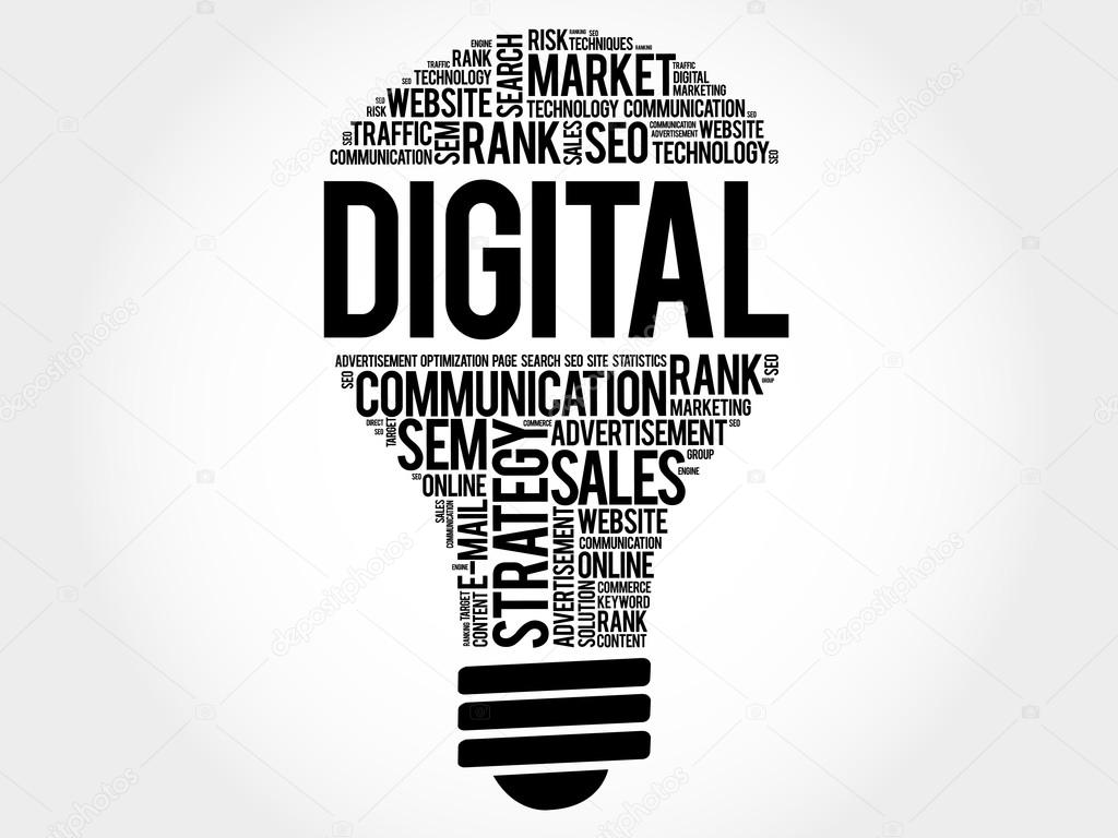 DIGITAL bulb word cloud — Stock Vector © dizanna #106957292 DIGITAL bulb word cloud — Stock Vector © dizanna #106957292
