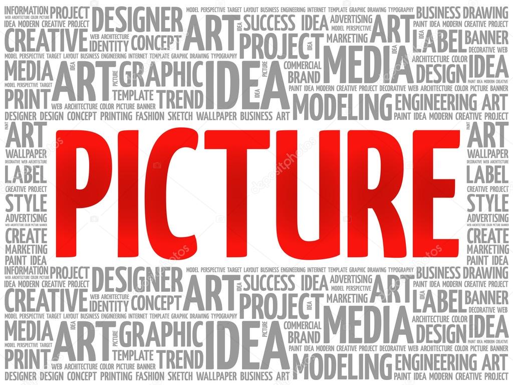 PICTURE word cloud Stock Vector by ©dizanna #107681590