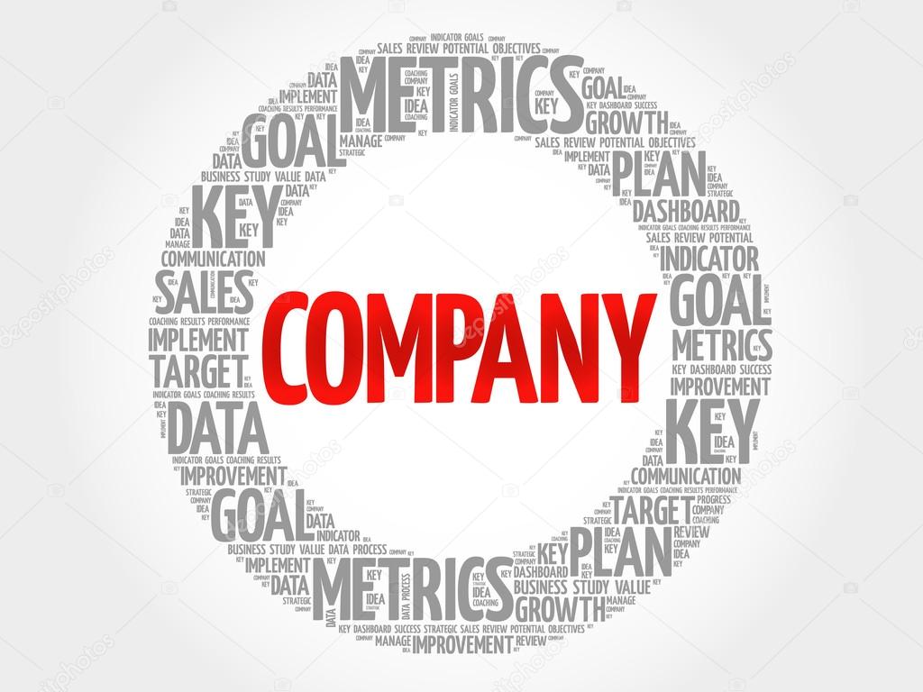 Company circle word cloud Stock Vector by ©dizanna 107891666