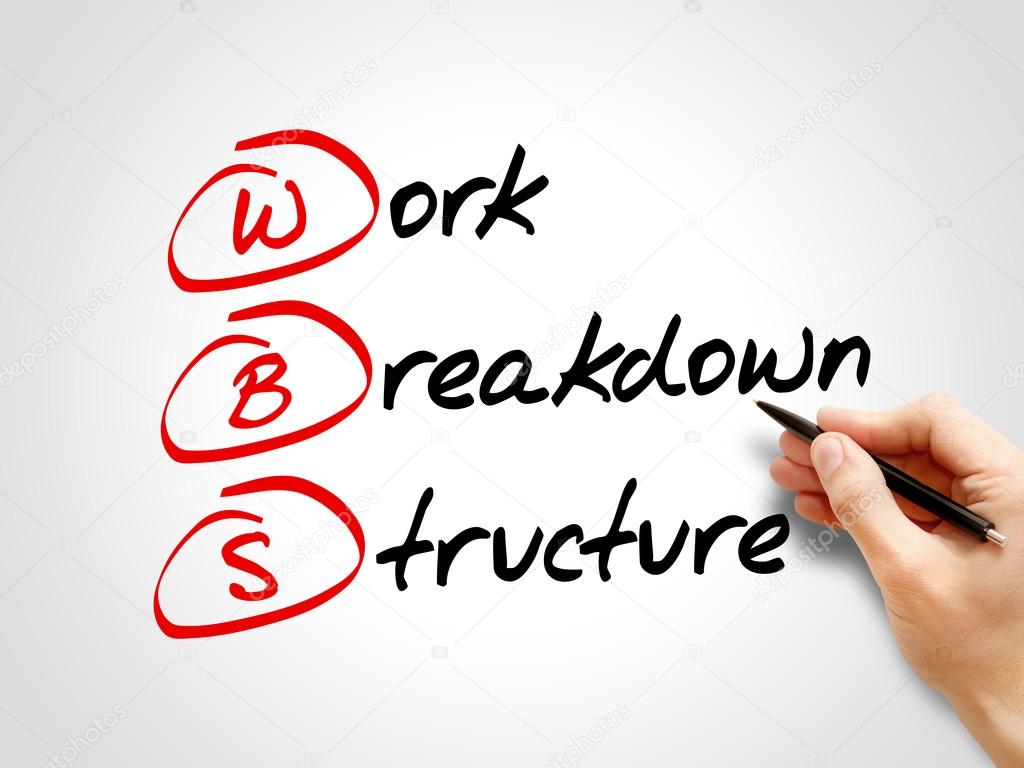 WBS - Work Breakdown Structure Stock Photo by ©dizanna 109394656