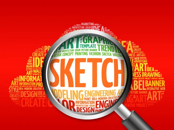 SKETCH word cloud Stock Vector by ©dizanna 100315676