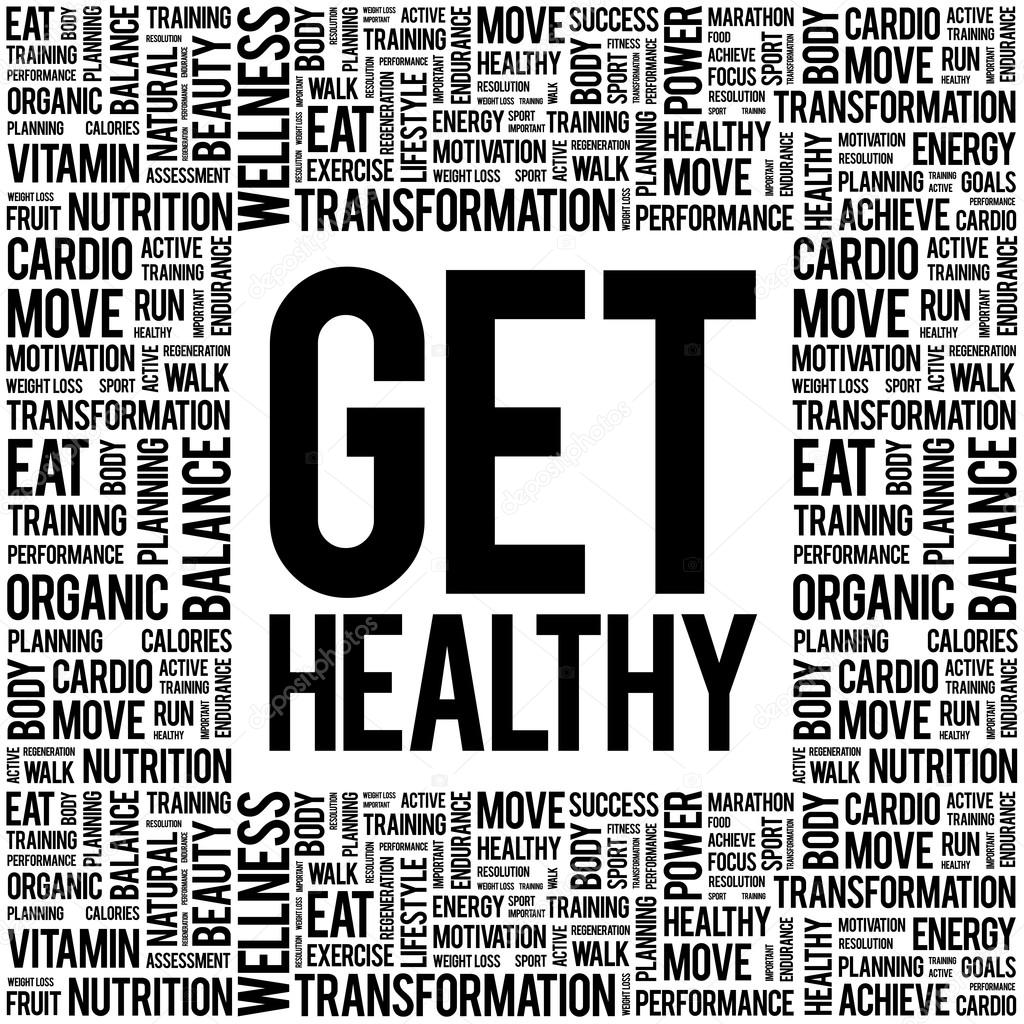 Get Healthy word cloud background Stock Vector Image by ©dizanna #112432448